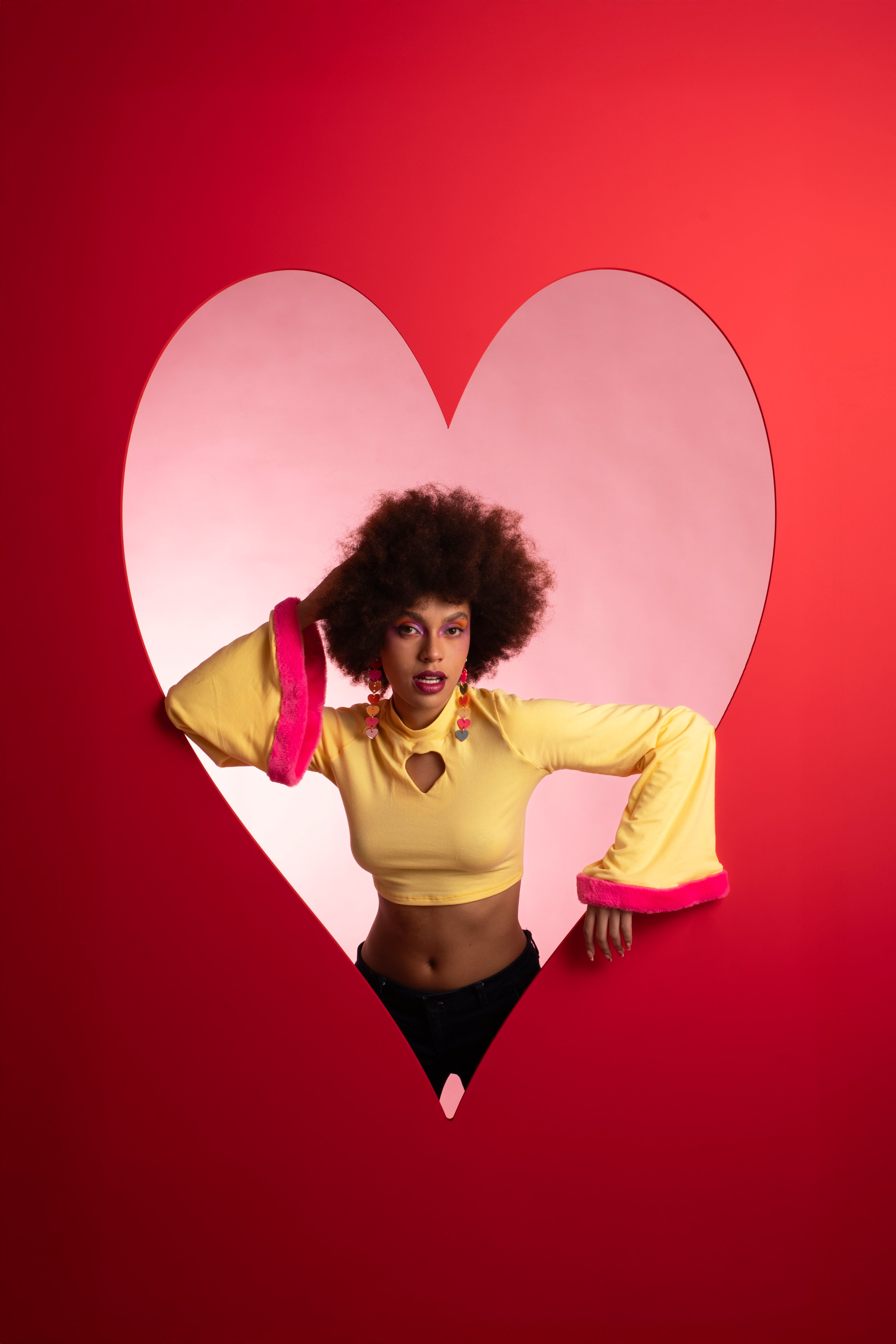 Dancing Queen Top 💖💛 – Bunny Gabs Style